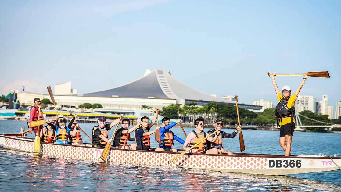 Kallang Dragon Boat Rental | Singapore Sports Hub