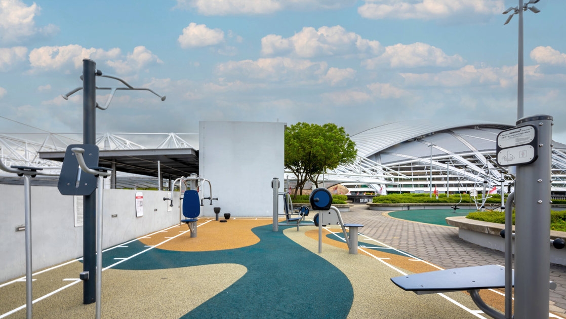 Exercise & Fitness Stations | The Kallang | Sports, Entertainment ...